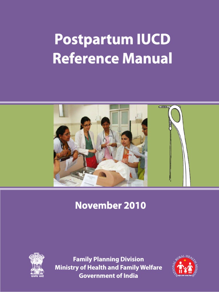 PPIUCD Reference Manual | PDF | Family Planning | Childbirth