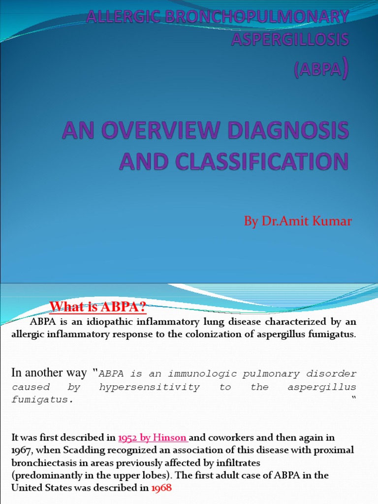 Abpa Seminar | PDF | Asthma | Allergy
