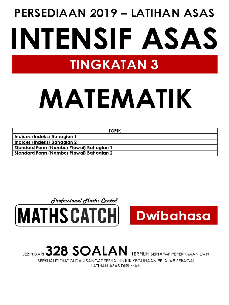 2019 Modul Latihan Matematik Tingkatan 3 Pt3 Pdf
