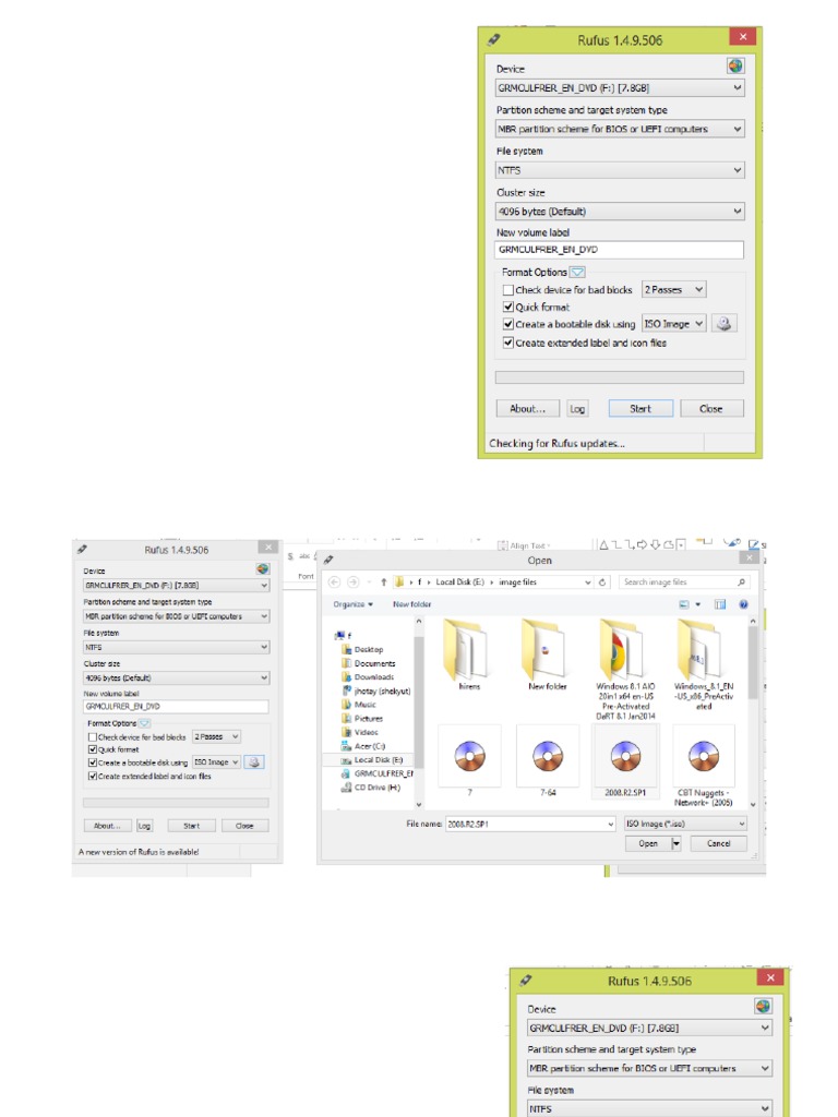Creating Bootable Drive | PDF