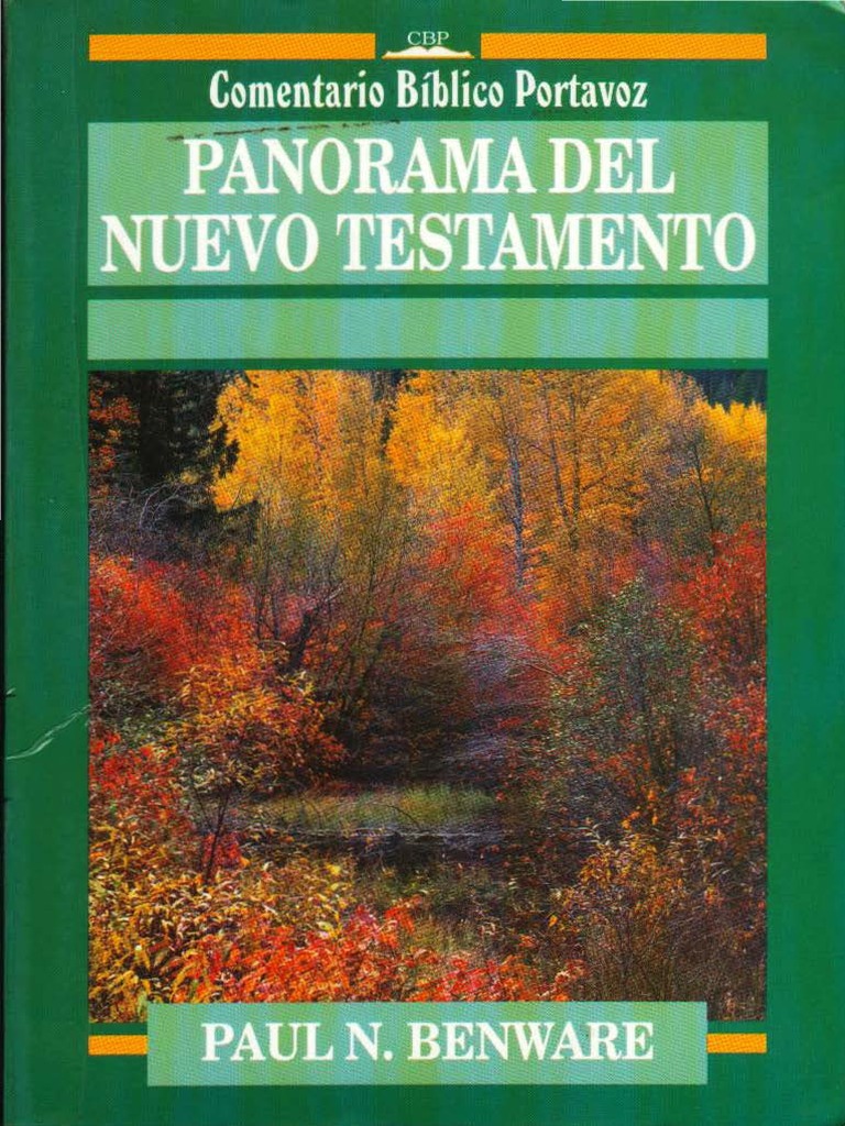 Panorama Del Nuevo Testamento Paul N Benware PDF | PDF | Viejo ...