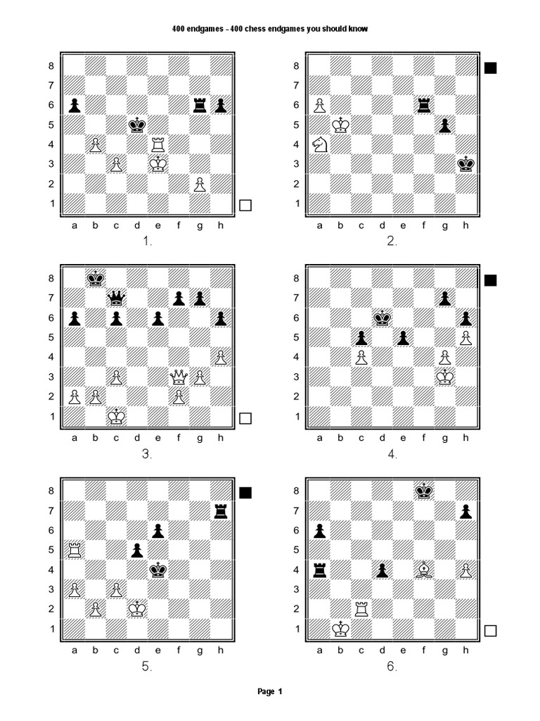 The Essential 400: A Guide to Mastering the Most Common Chess Endgames ...
