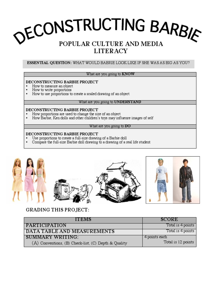 Math & Media: Deconstructing Barbie | PDF | Television Advertisement ...