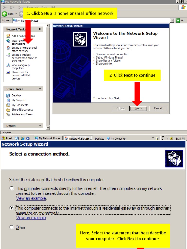 File and Printer Sharing | PDF