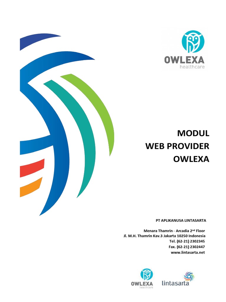 Guide Book Web Pelayanan Provider Multiclient Owlexa | PDF ...