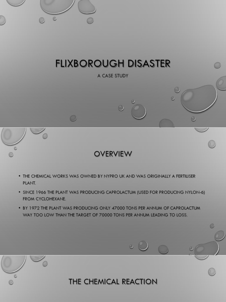 Flixborough Disaster | PDF | Pressure | Liquids