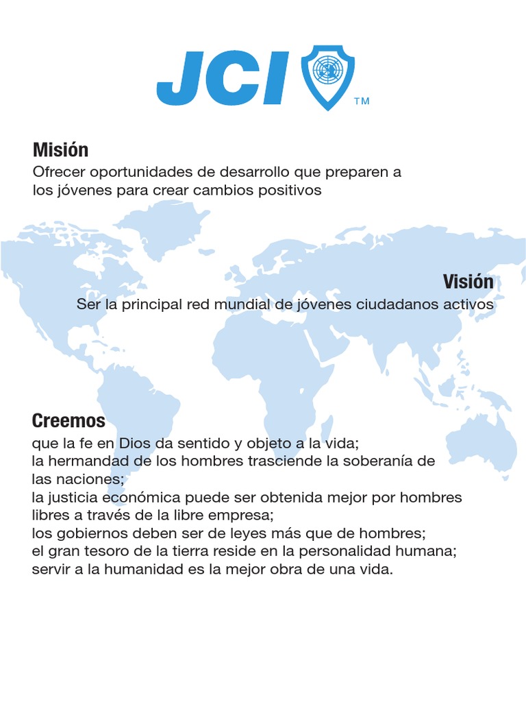 Misión y Visión de JCI | PDF