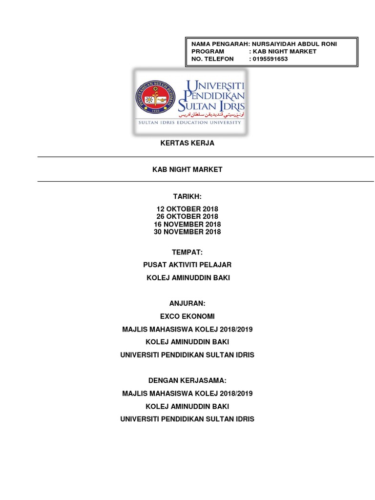 Contoh Paperwork | PDF