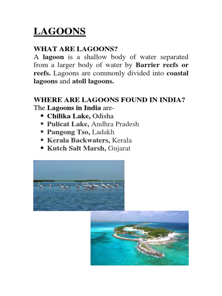 What Are Lagoons? | PDF