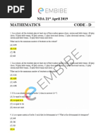 CXC Maths Form1 Paper1 Term1 | PDF | Mathematical Notation | Numbers