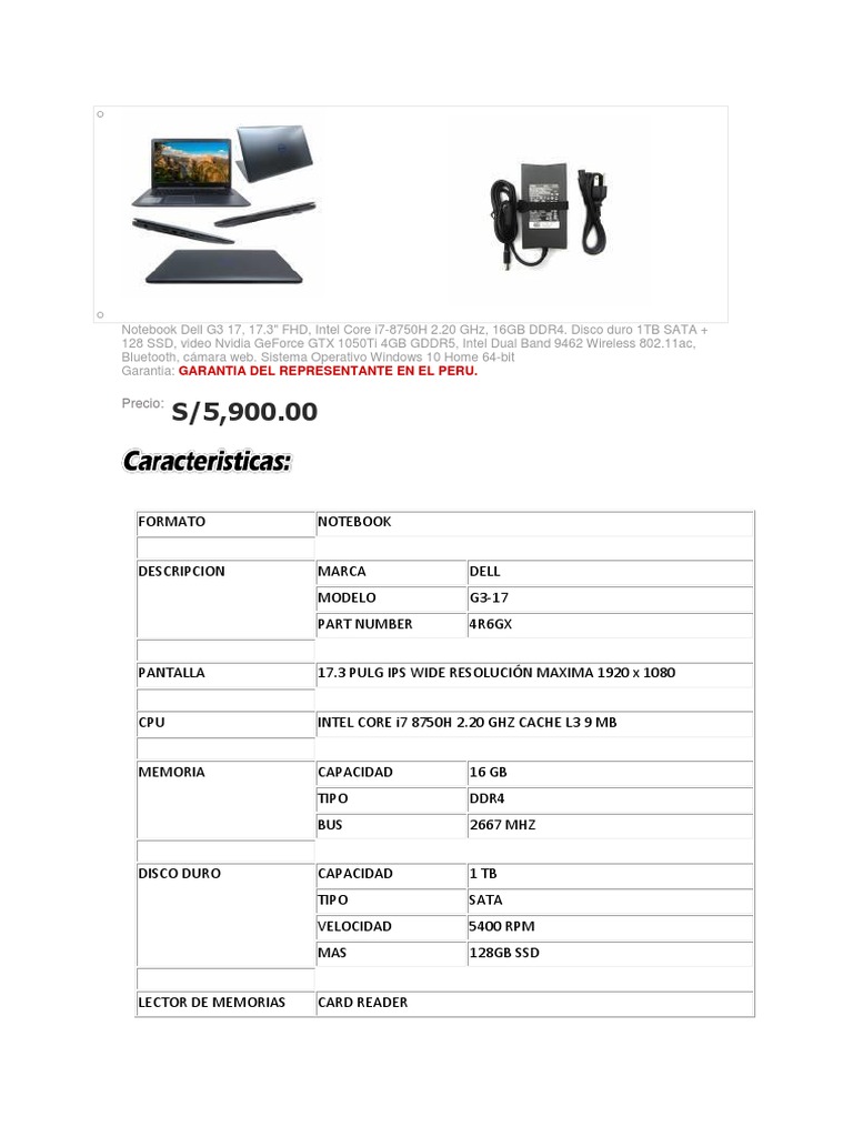 PC Gamer Intel Core I7 2019 | PDF | USB | Memoria de acceso aleatorio