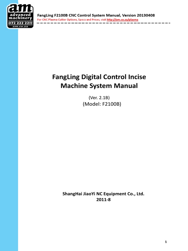 F 2100 B | PDF | Numerical Control | Parameter (Computer Programming)