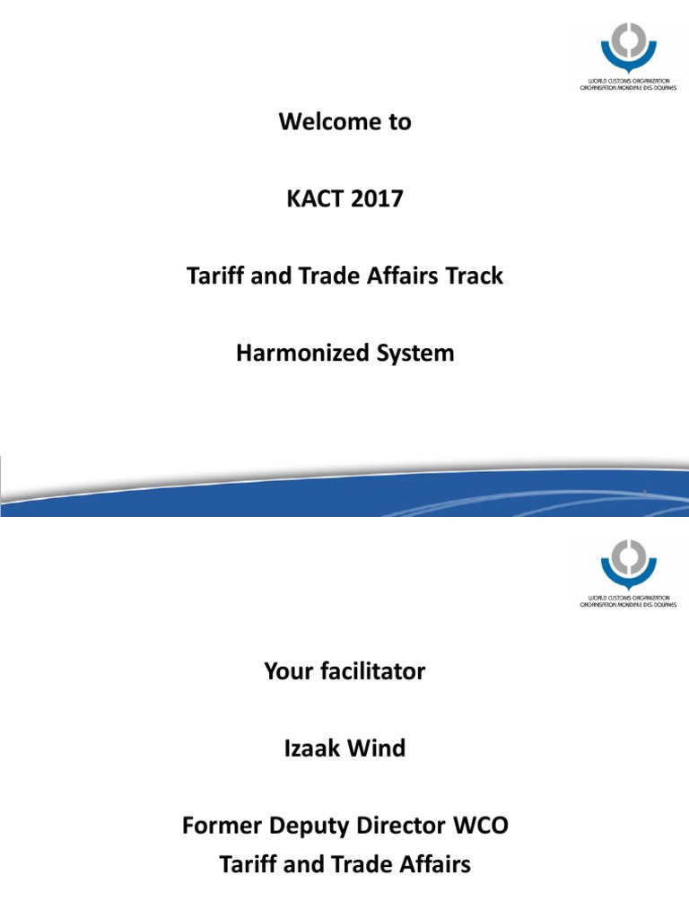 Harmonized System 2017 | PDF | Trade | Business