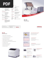 Multi Sera Calibrator: Value Sheet of Mindray BS Measurement System ...