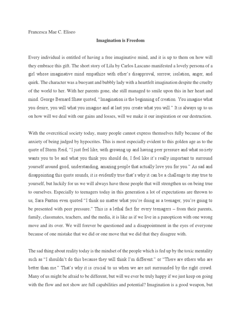 LILA by Carlos Lascano | PDF | Behavioural Sciences | Psychological ...