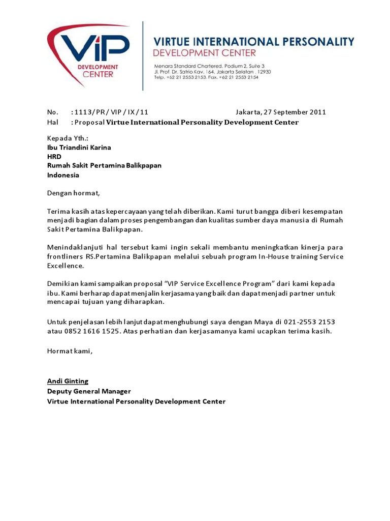 Pelatihan VIP Service Excellence | PDF | Bisnis | Pengembangan Diri