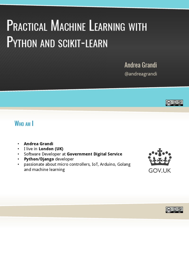 Practical Machine Learning With Python and Scikit Learn | PDF ...