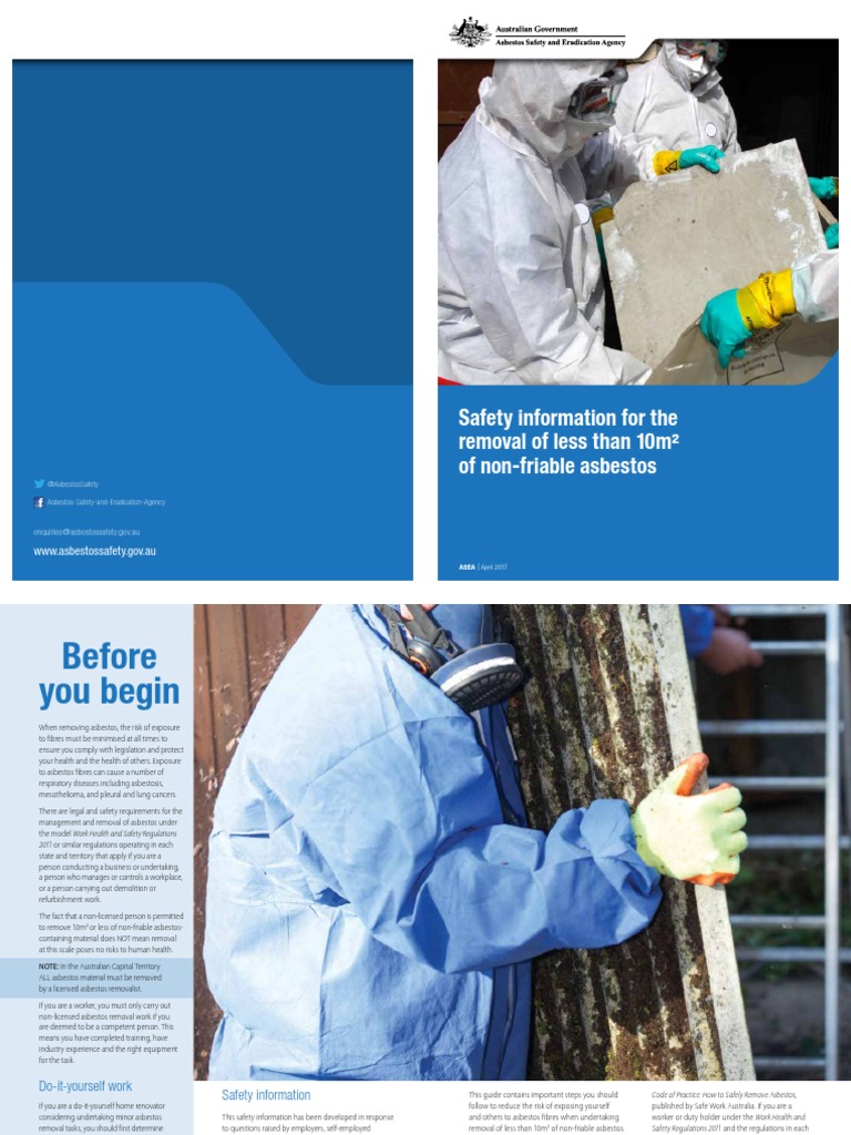 ASEA Less Than 10m2 Safety Leaflet Apr17 Final Web | PDF | Personal ...