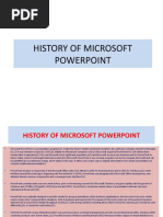 History of Microsoft PowerPoint | PDF | Microsoft Power Point ...