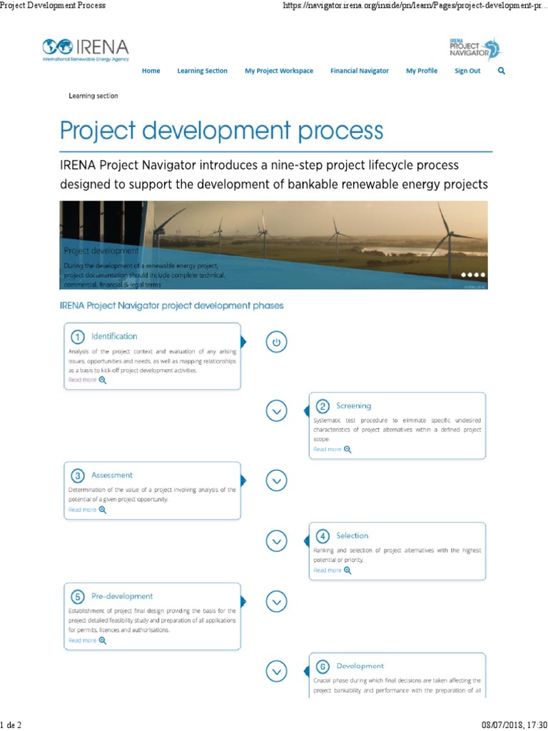Project Development Process | PDF