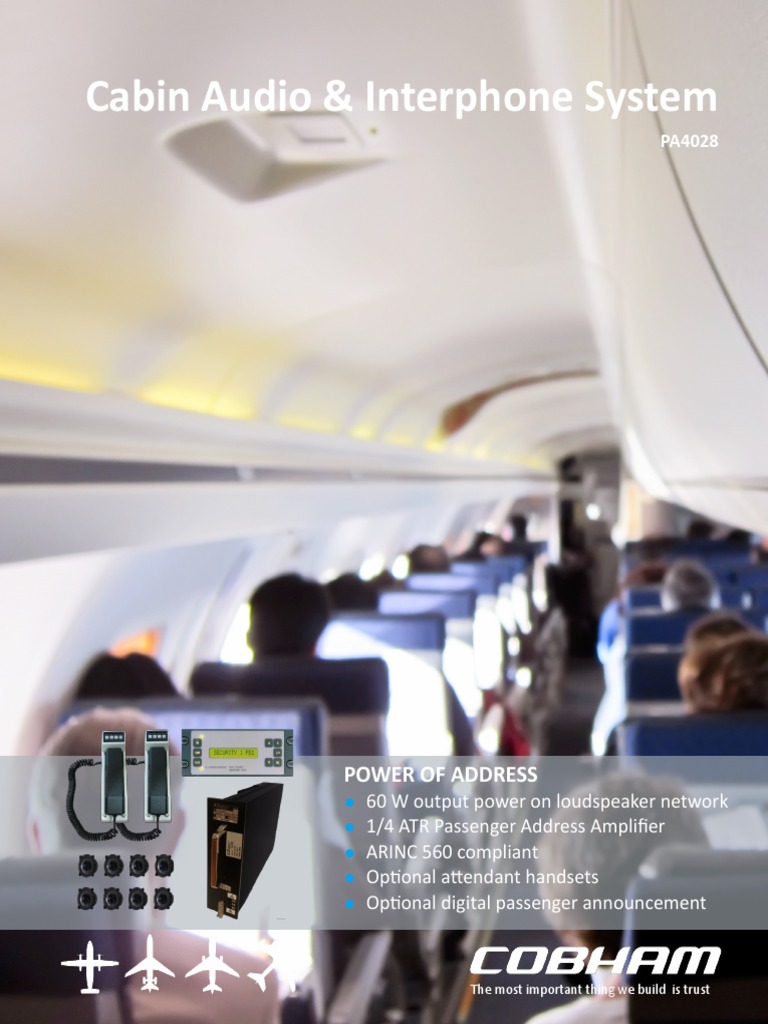 Cabin Audio & Interphone System | PDF | Loudspeaker | Amplifier