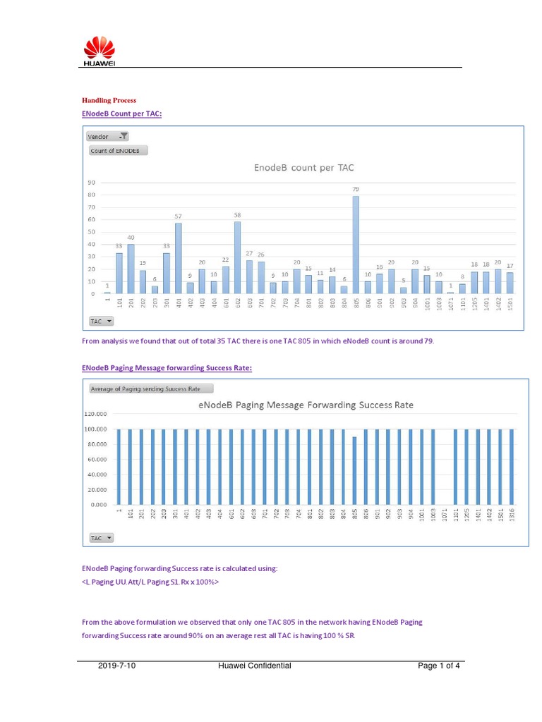 LTE Network Wide Paging Analysis | PDF | Telecommunications | Computing
