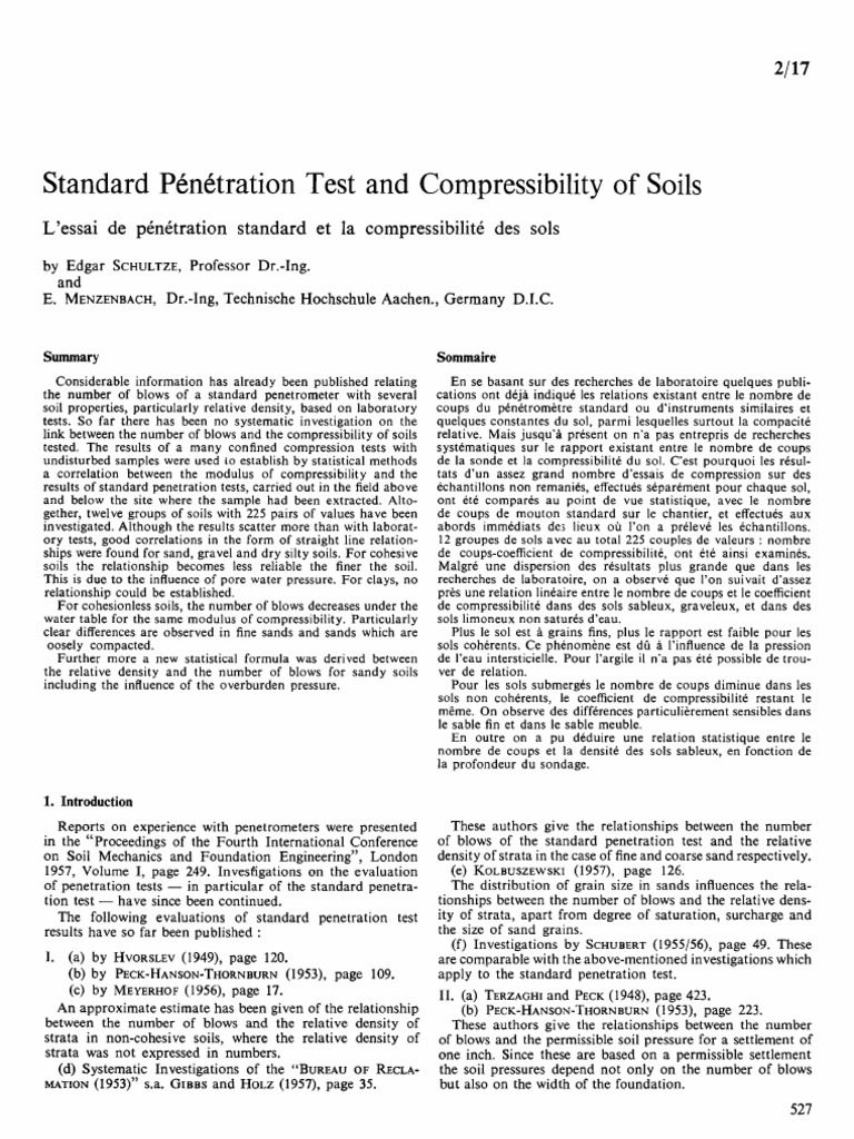 Soil Compressibility & Penetration | PDF | Fluid Mechanics | Materials