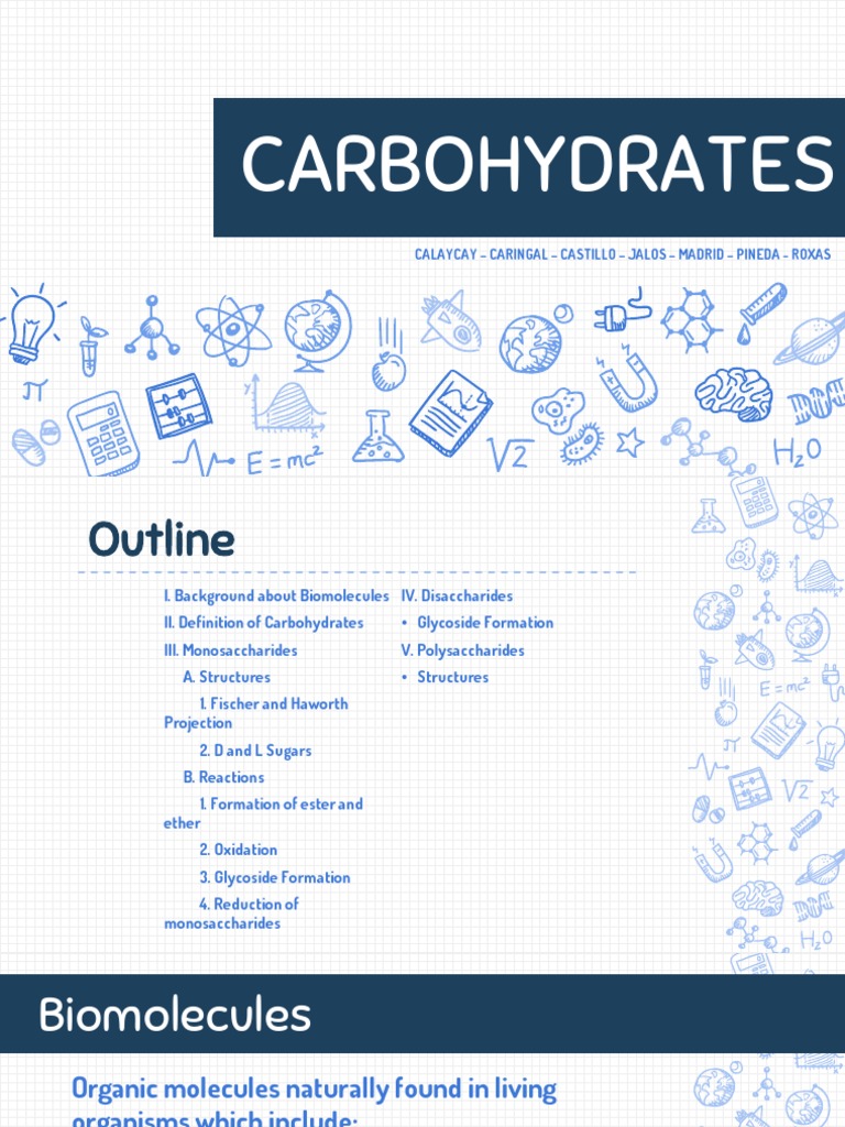 Understanding Carbohydrates: Types & Reactions | PDF | Carbohydrates ...