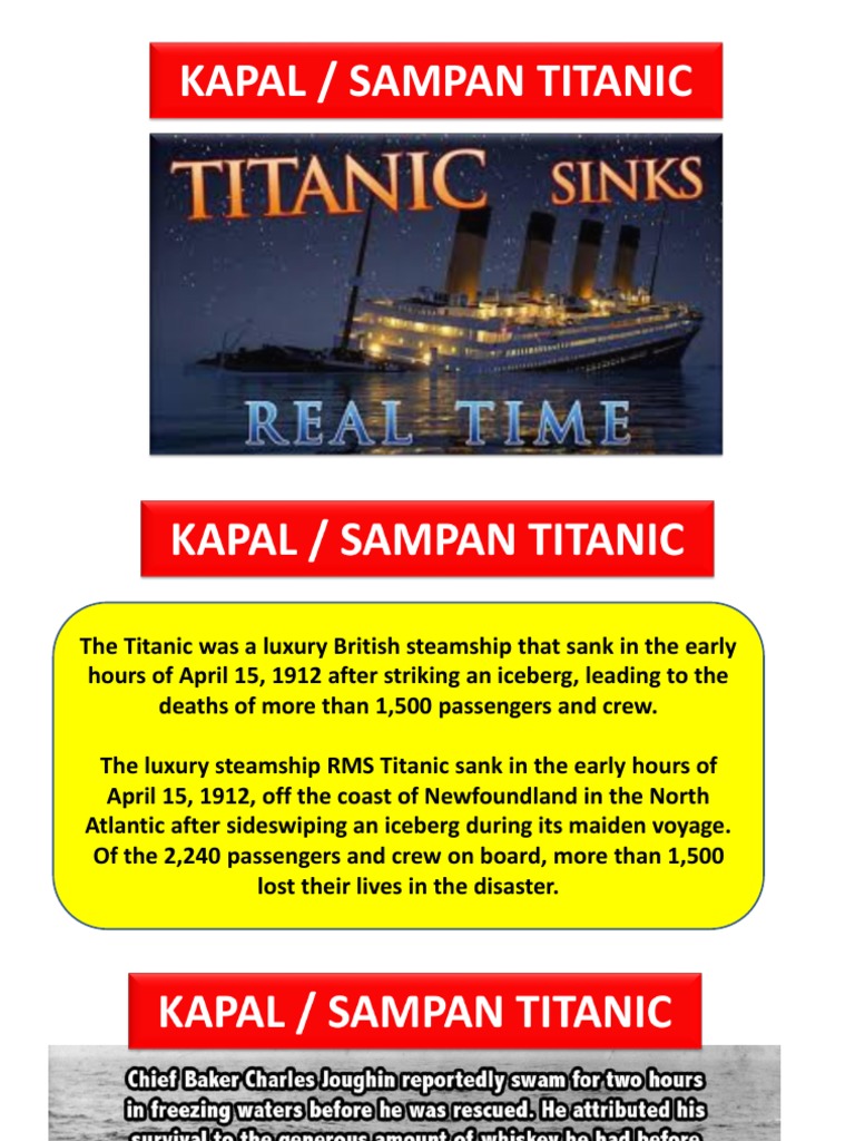 Titanic: A Steamship Disaster | PDF | Travel