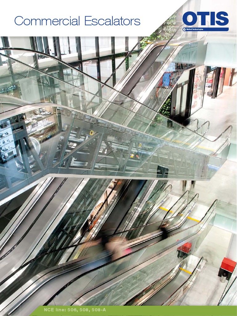 Brochure Commercial Escalators 2015 | PDF | Escalator | Elevator