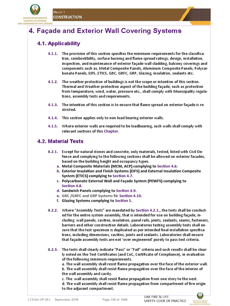 DCD Material Test Standards - September - 2018 | PDF | Wall | Building ...