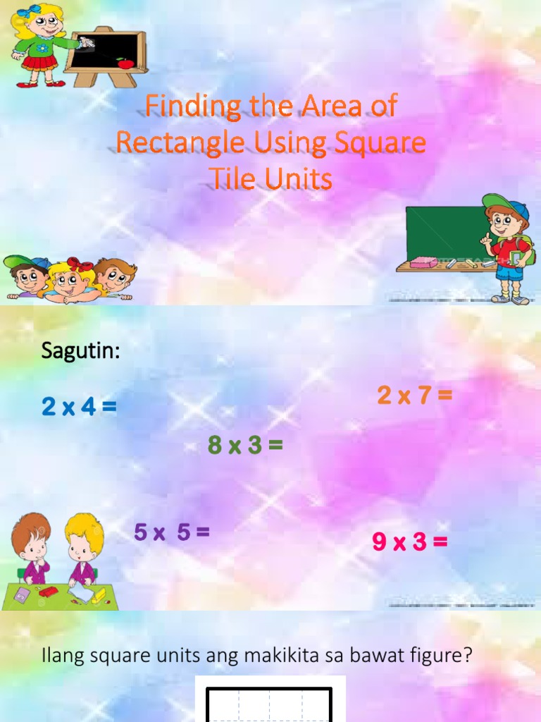 COT - PPT - Area of Rectangle | PDF