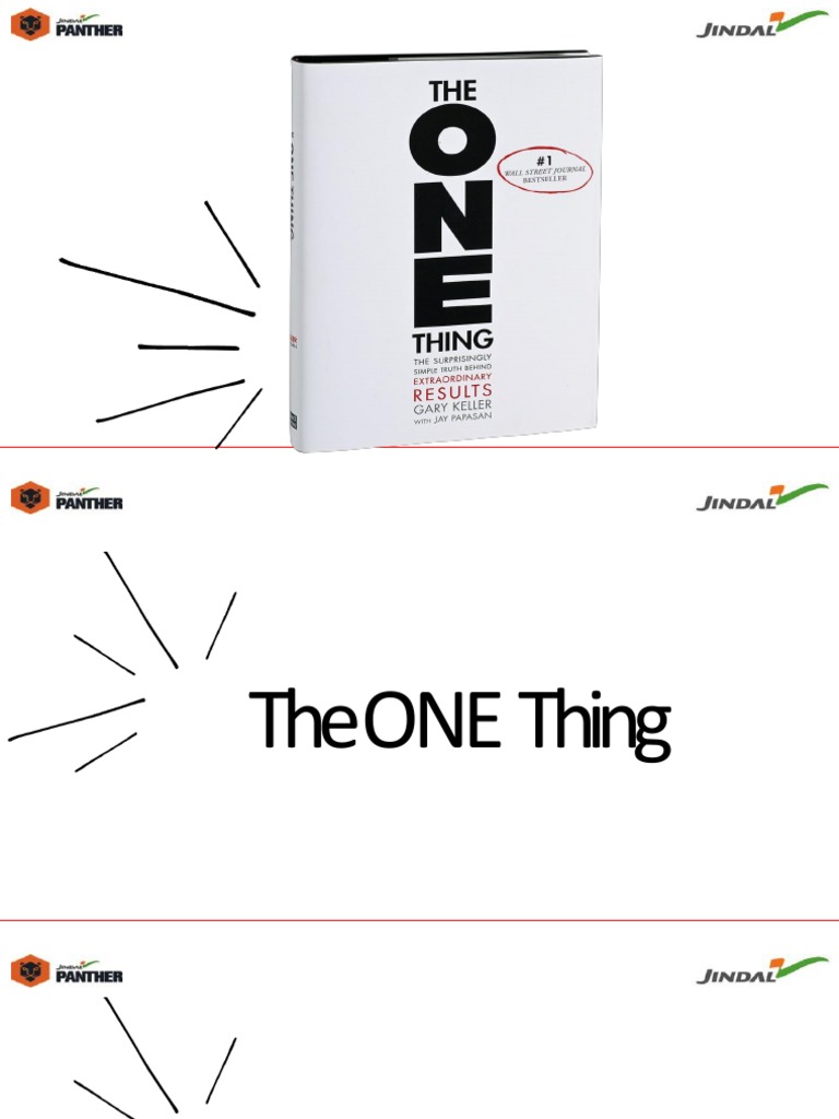 The One Thing | PDF | Metaphysics Of Mind | Action (Philosophy)
