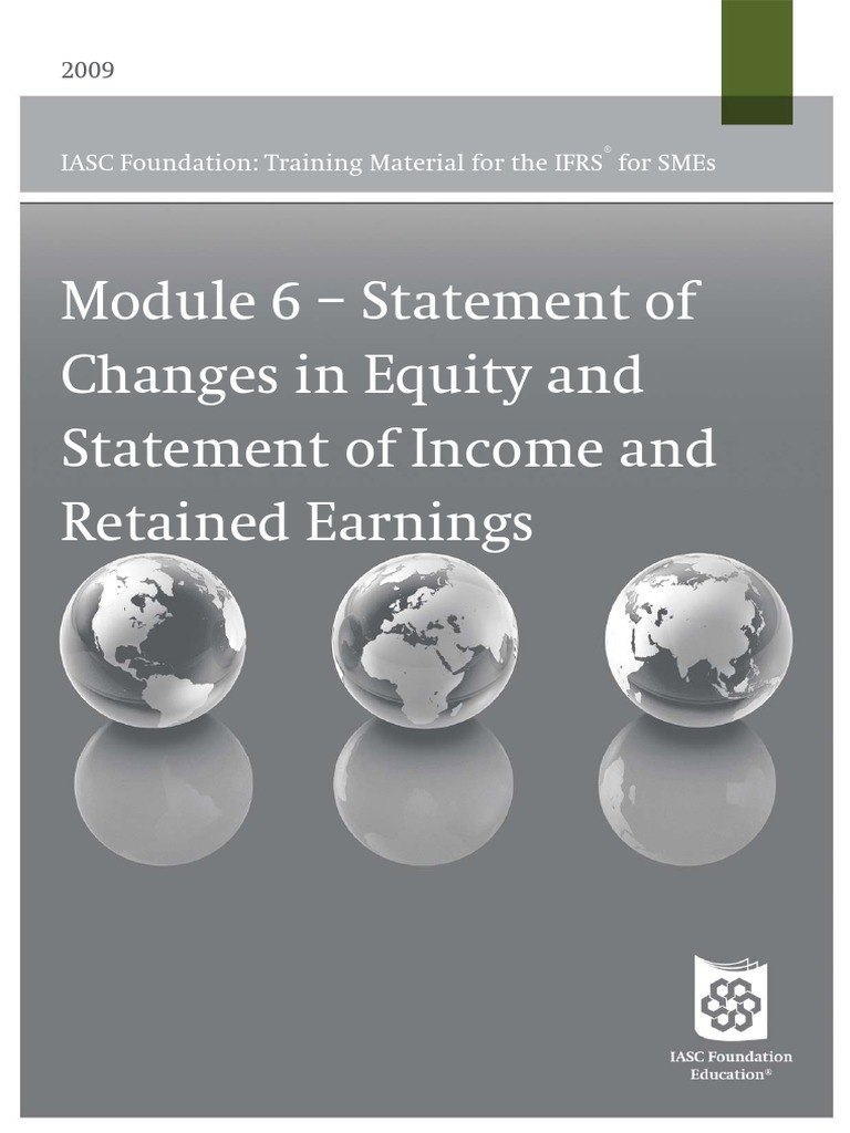 Sample Statement of CE | PDF | International Financial Reporting ...