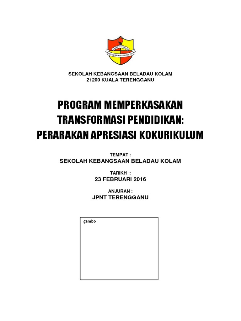 Format Laporan Dokumentasi 2 | PDF