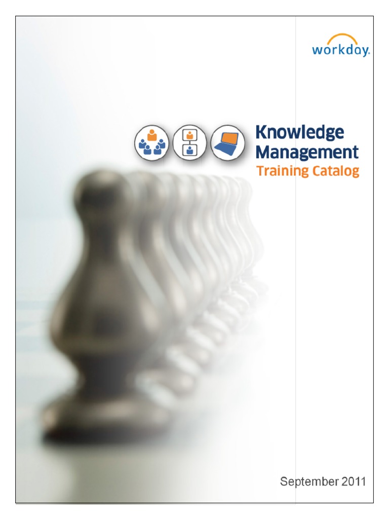 Workday Knowledge Management Training Catalog 1 PDF | PDF | Business ...