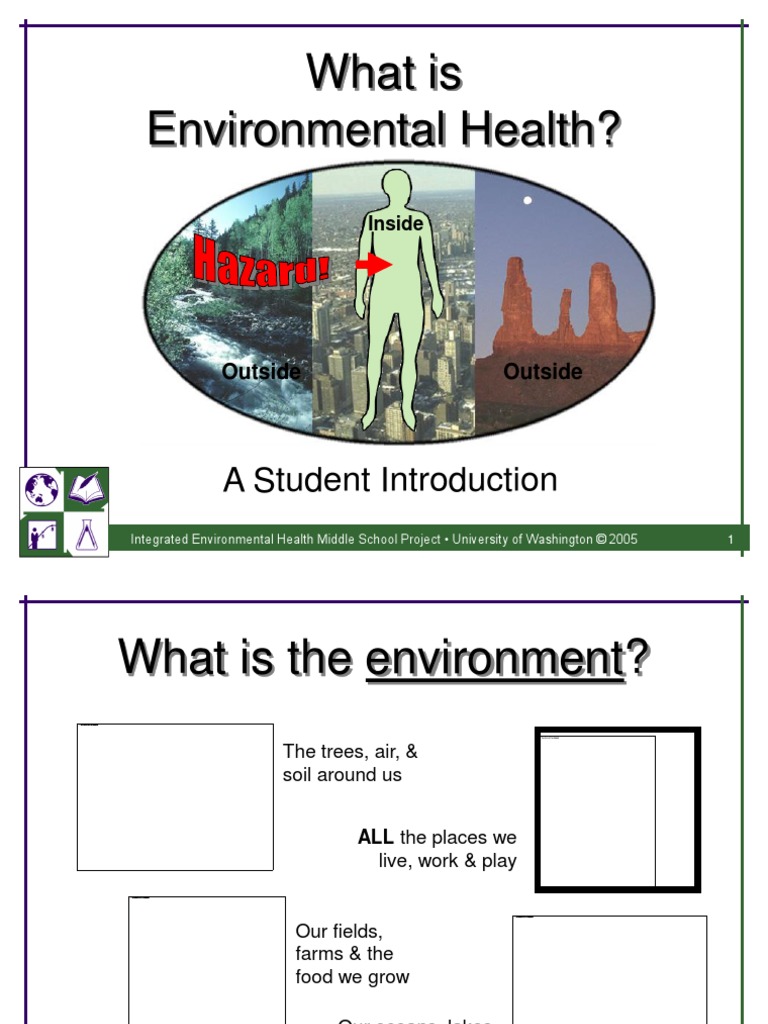 What Is Environmental Health?: A Student Introduction | PDF | Toxicity ...