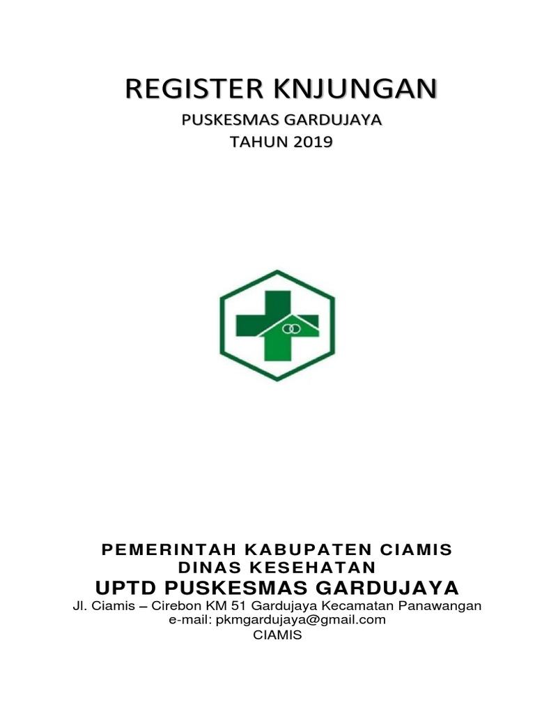 Cover Register Kunjungan | PDF