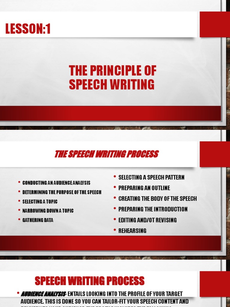 The Principles of Effective Speech Writing: A Guide to Developing ...