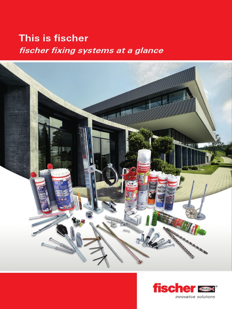 Fischer Brochure | PDF | Building Insulation | Sustainability