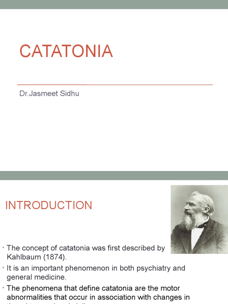 Catatonia | PDF | Antipsychotic | Schizophrenia
