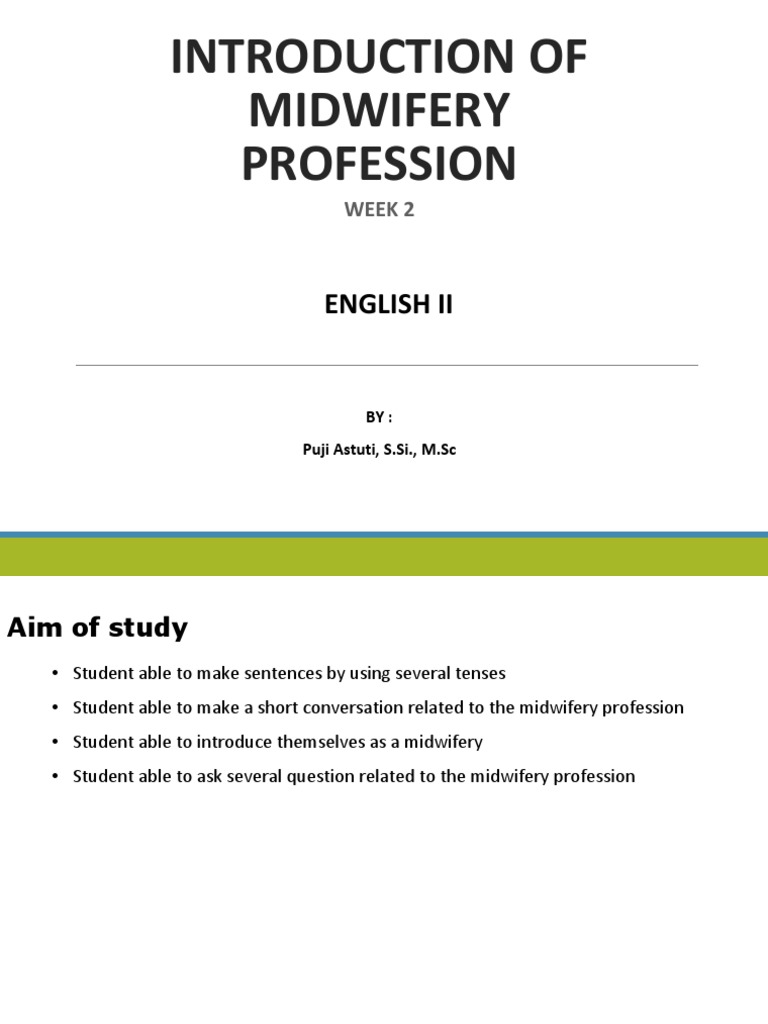 Materi Dari Bu Puji | PDF | Midwife | Midwifery