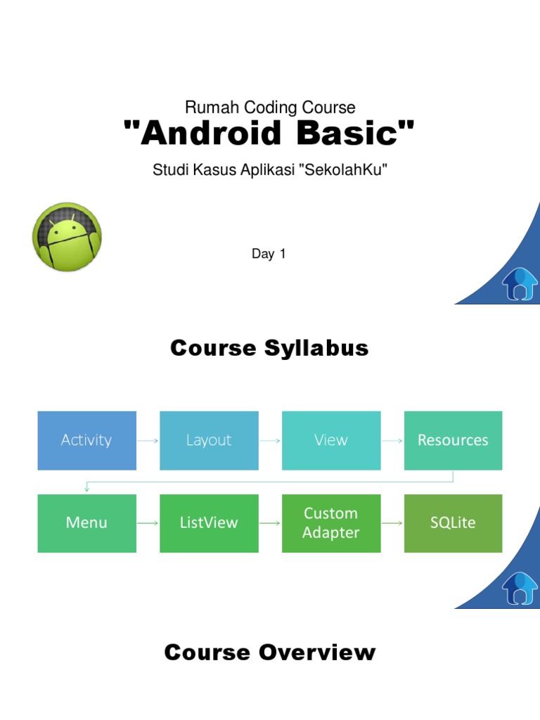 Android Basic Day 1 | PDF | Page Layout | Button (Computing)