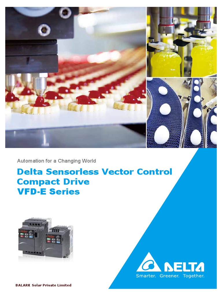 Delta VFD-E Series Manual Overview | PDF | Electrical Engineering ...
