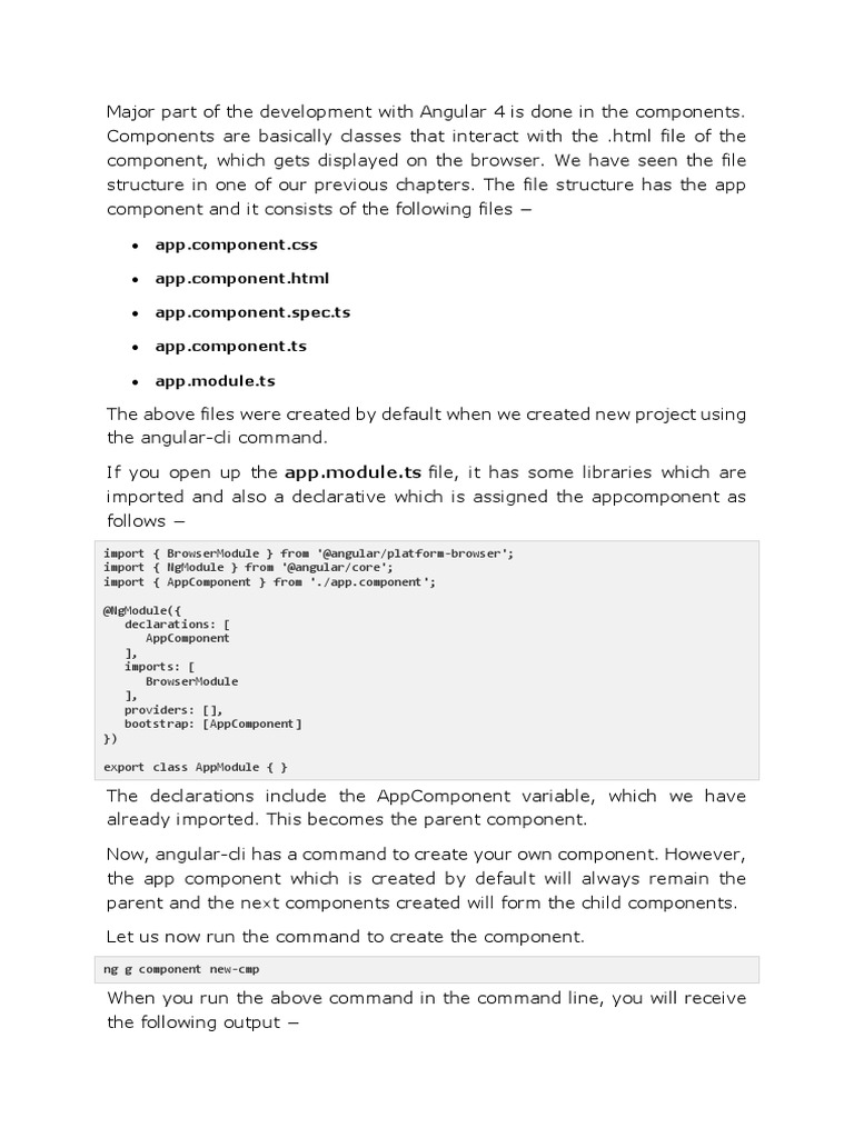 Component | PDF | Cascading Style Sheets | Bootstrap (Front End Framework)