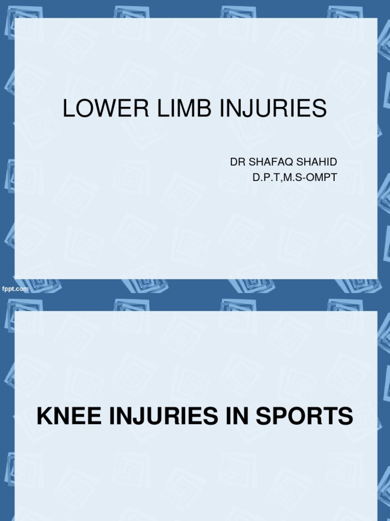 Comprehensive Guide to Common Knee Injuries in Sports: Causes ...