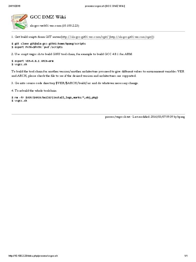 Building GCC Toolchain PDF | PDF | Areas Of Computer Science | Computing