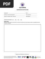 (Appendix C-06) COT-RPMS Rating Sheet For MT I-IV For SY 2023-2024 ...