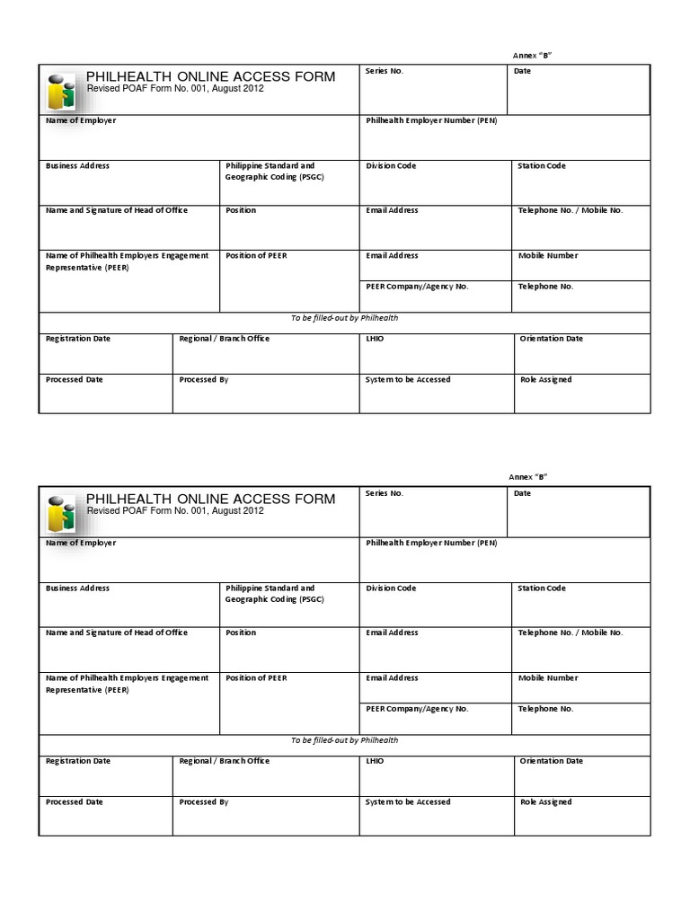POAF (Employer) | PDF | Telephony | Telecommunications