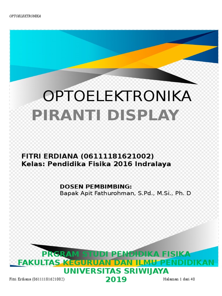 Fitri Erdiana Piranti-Display-Optik | PDF